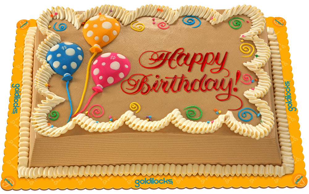 Dedication Cake Goldilocks Price